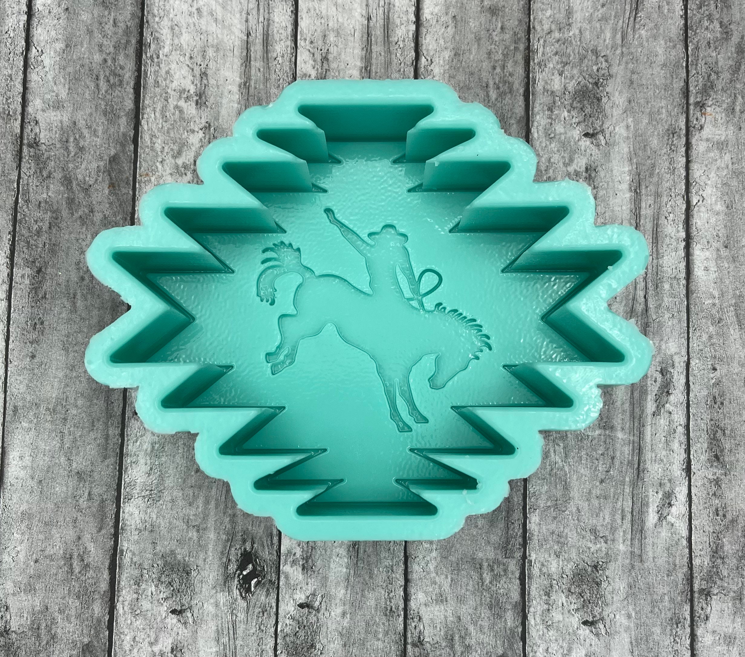 Cowboy Aztec Silicone Mold Mould - Etsy