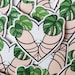 Botanicalbooty Heart Shaped Vinyl Butt Sticker Monstera - Etsy