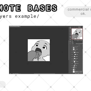 Emote Bases | Pack 2 - Etsy