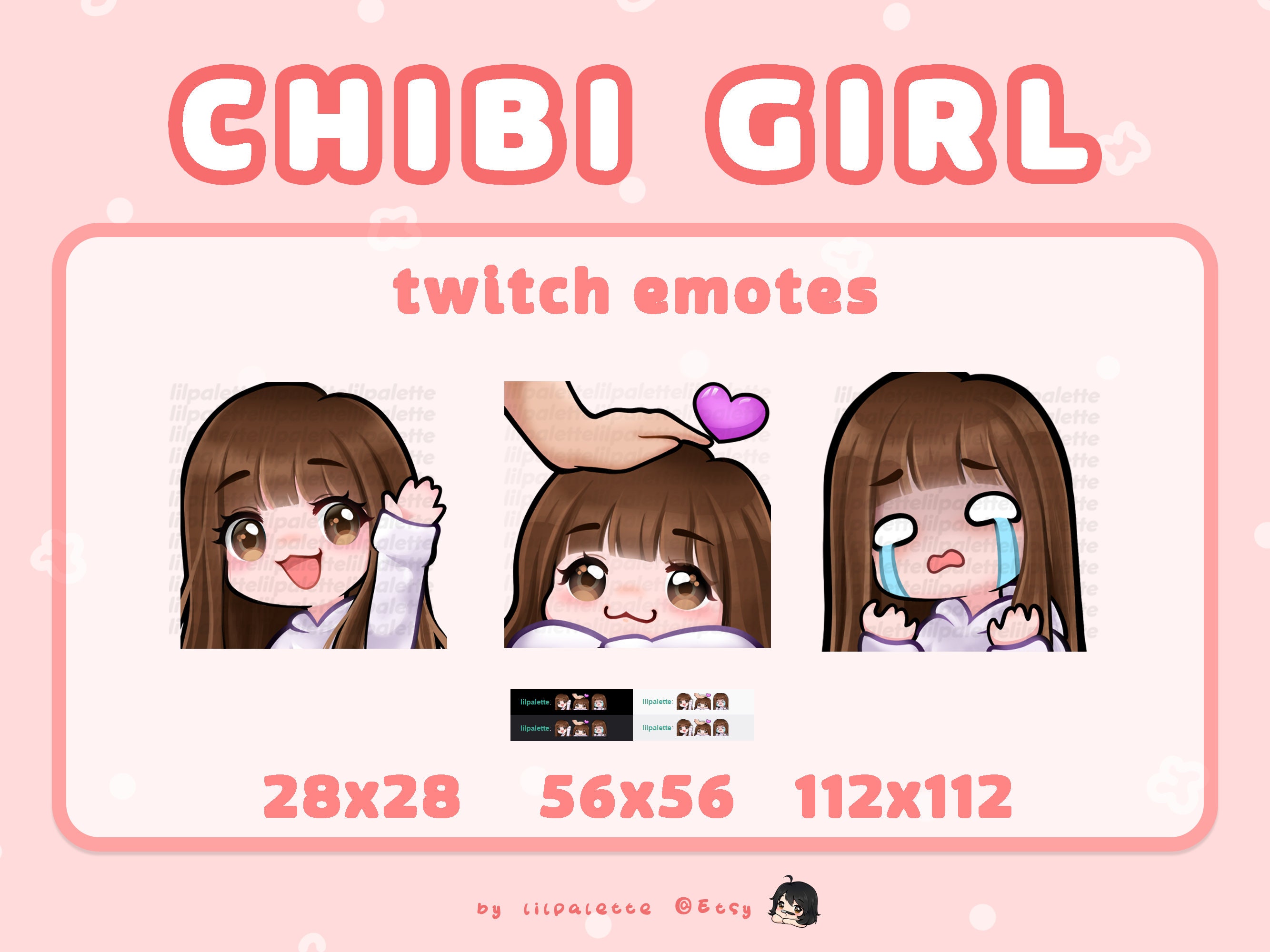 Chibi With Brown Hair