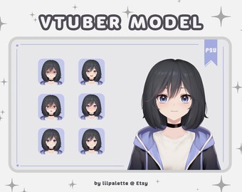 Egg Vtuber: Live2d Vtuber Model Full Yolk, Rigged, and With Expression ...
