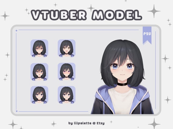 Premade Vtuber Model - Etsy