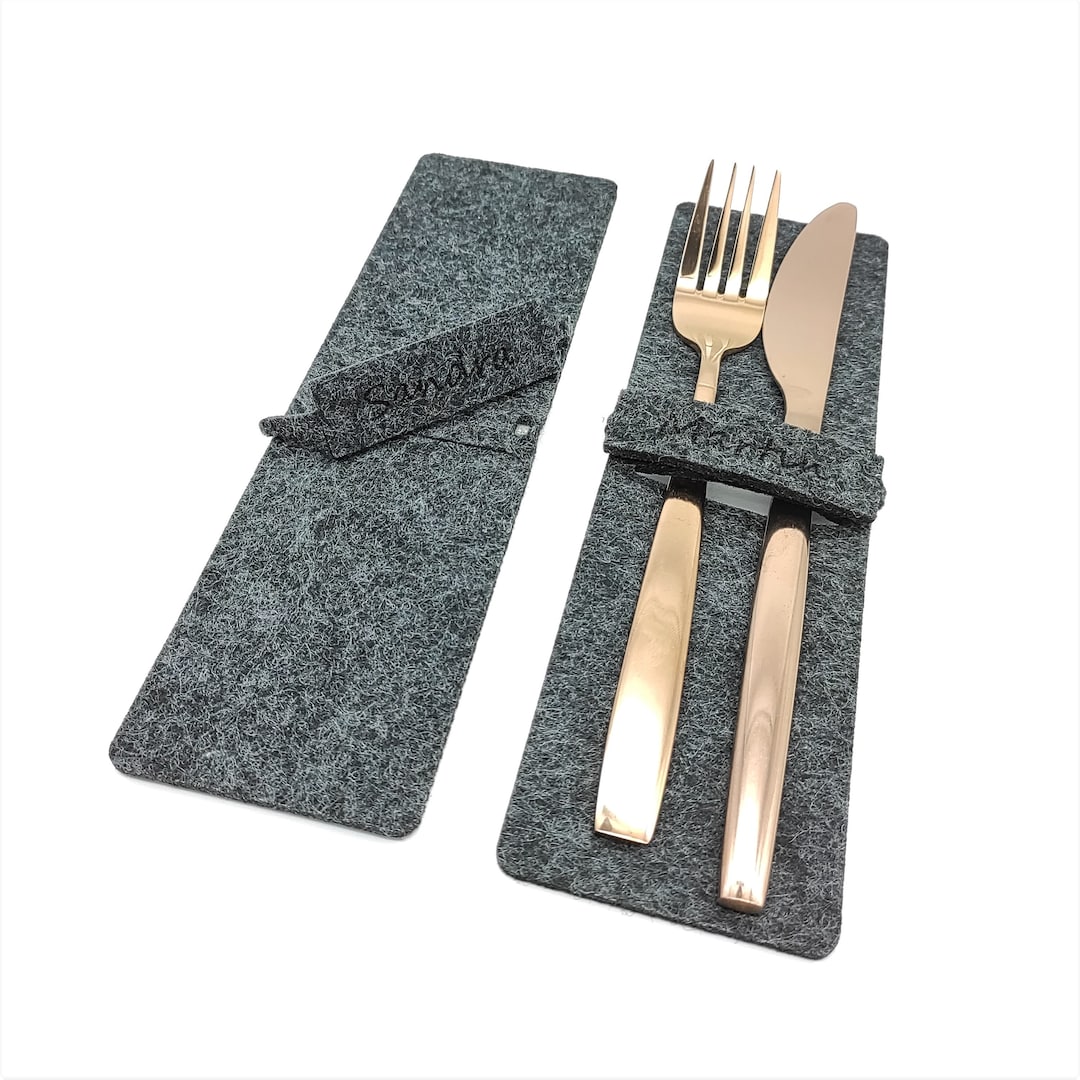 Felt Cutlery Pouch | Decoration | Table Decoration | Cutlery Holder ...