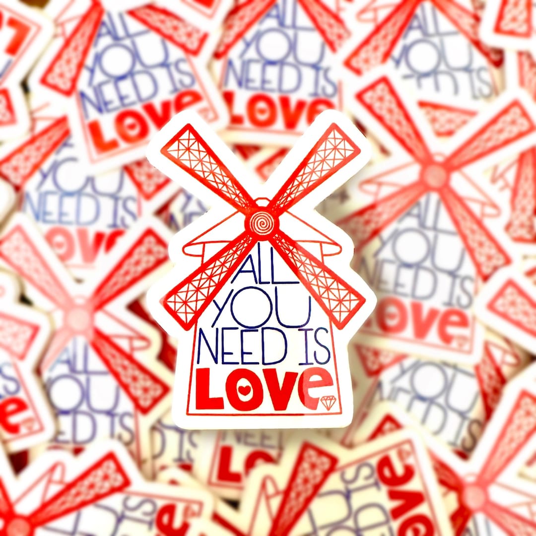 All You Need Sticker - Etsy