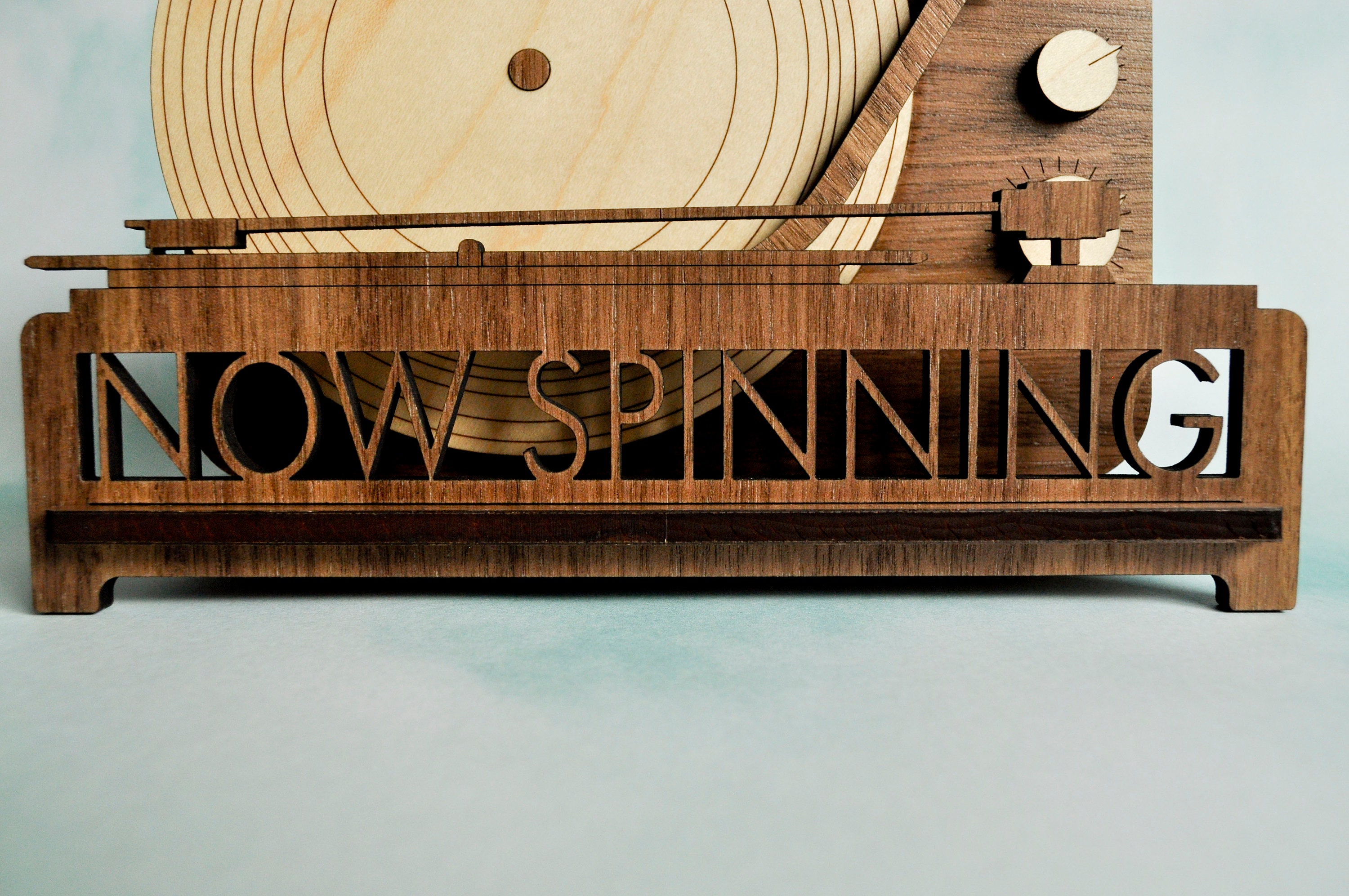 Vinyl Record Album Display Stand, Now Spinning Display, Album Display ...