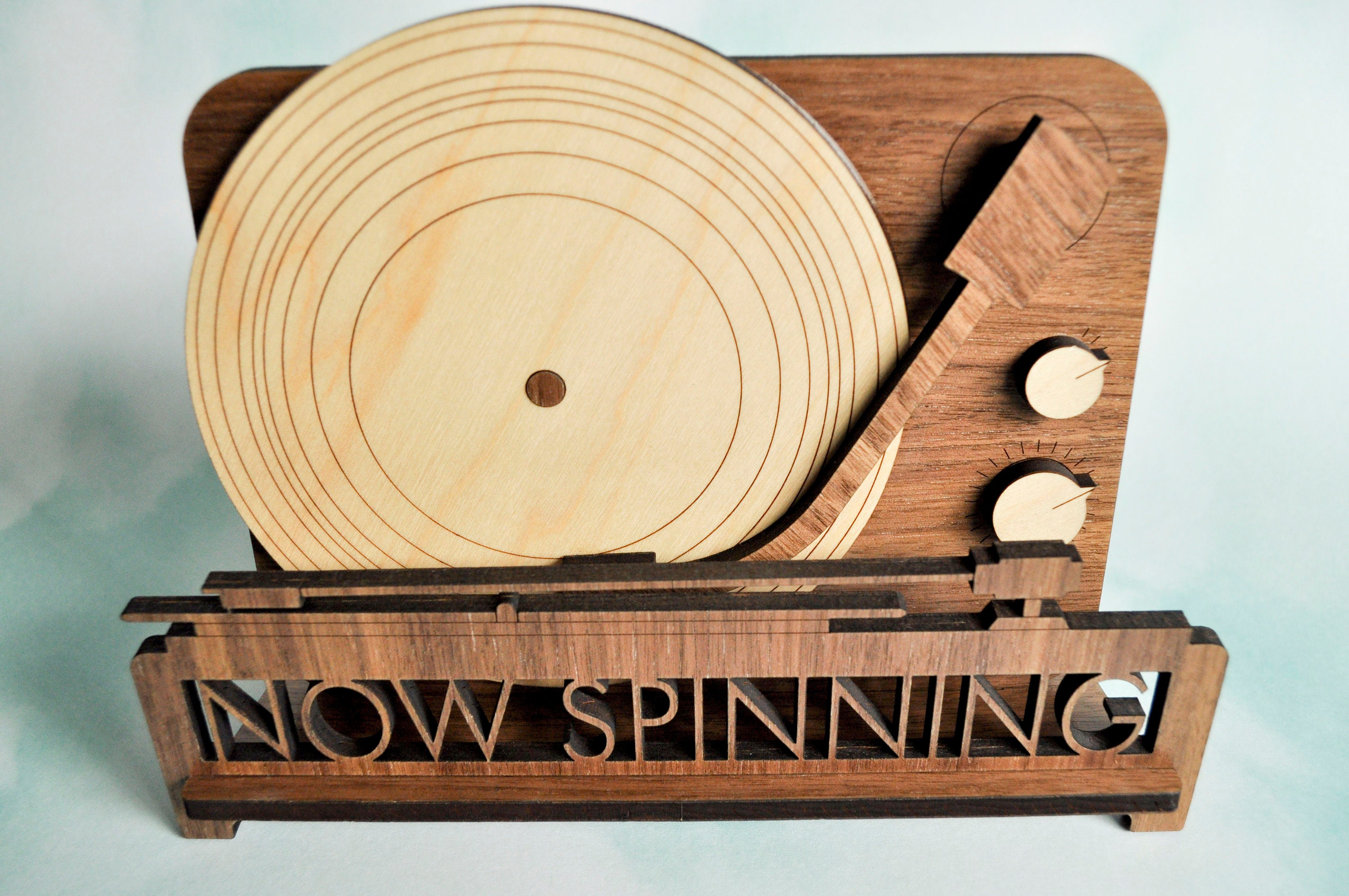 Vinyl Record Album Display Stand, Now Spinning Display, Album Display ...