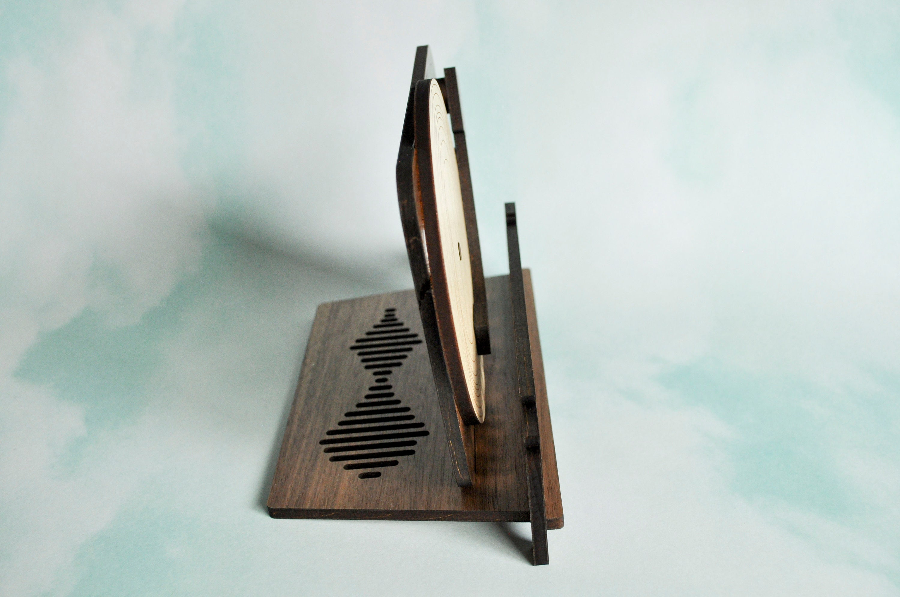 Vinyl Record Album Display Stand, Now Spinning Display, Album Display ...