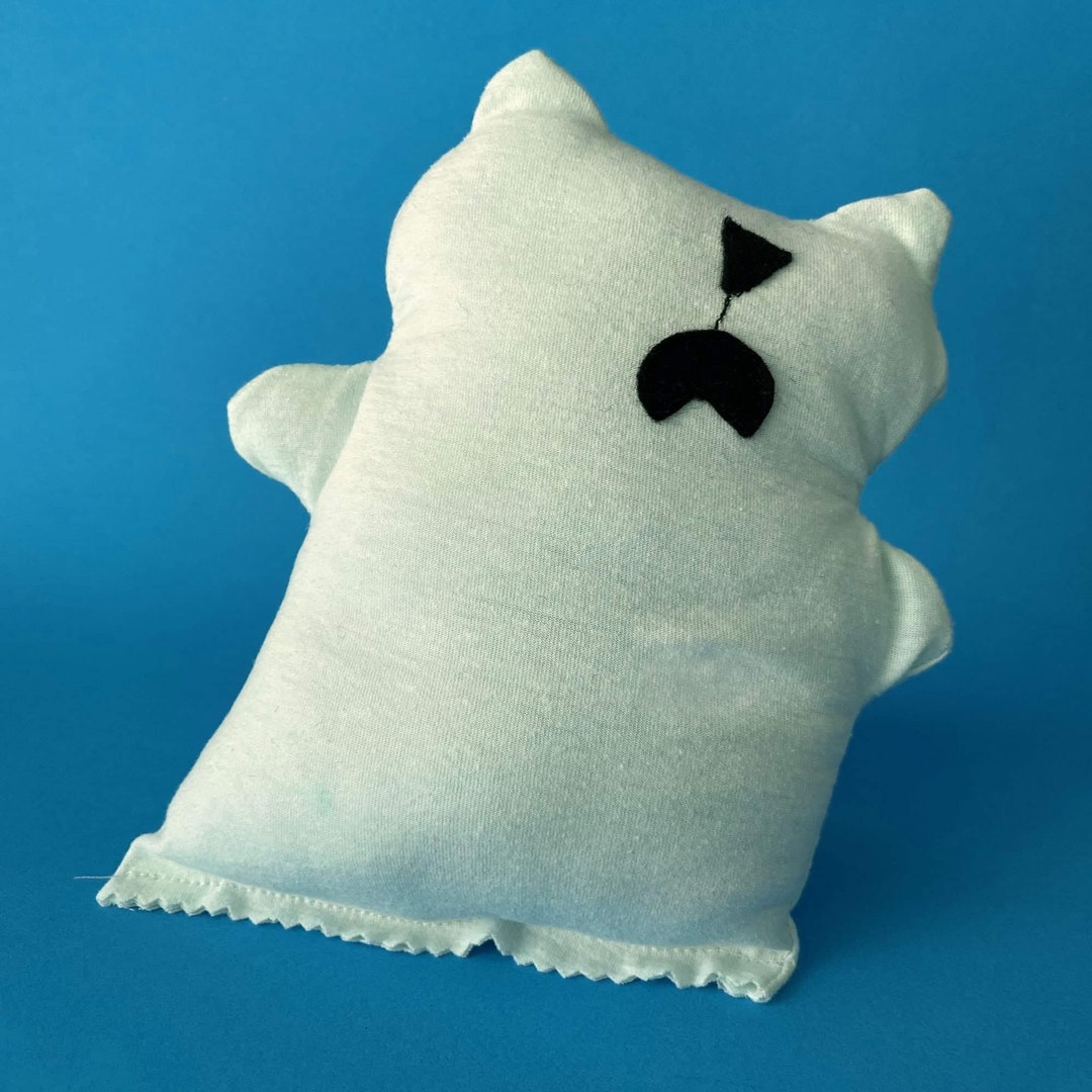 Ghost Teddy Bear, Made by Hand From Recycled Materials - Etsy
