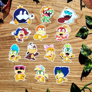 Super Mario Sticker Collection - Etsy