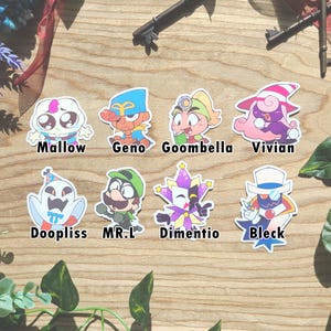 Super Mario Sticker Collection - Etsy