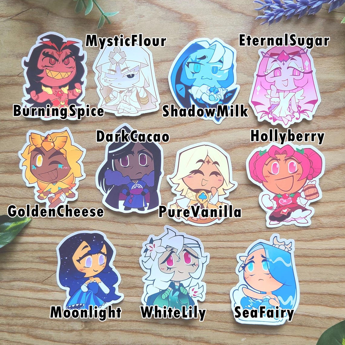 Cookie Run Sticker Collection - Etsy