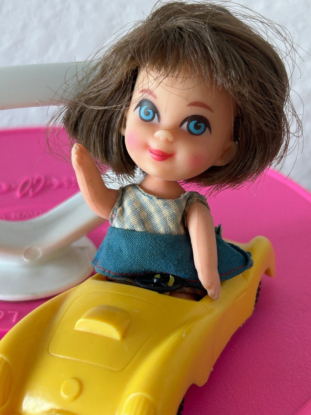 1965 Mattel Liddle Kiddle Babe Biddle Doll W/sports Car - Etsy