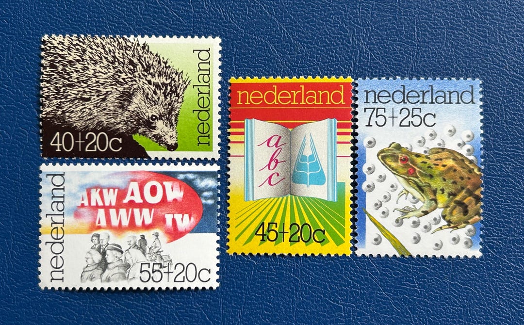 Netherlands - Original Vintage Postage Stamps- 1976 - Summer Stamps ...