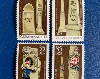 Germany DDR Original Vintage Postage Stamps 1990 Historic Aircraft for ...