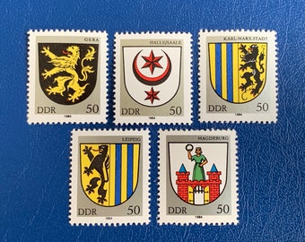 Germany DDR Original Vintage Postage Stamps 1990 Historic Aircraft for ...