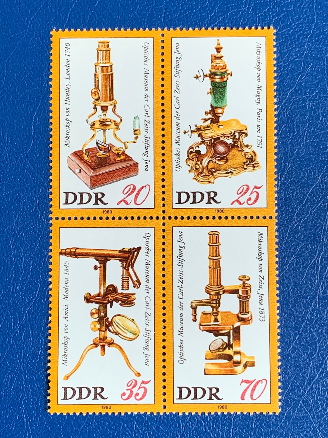 Germany DDR Original Vintage Postage Stamps 1980 - Etsy