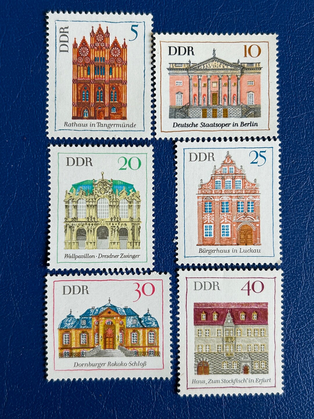 Germany (DDR) - Original Vintage Postage Stamps- 1969 Important ...
