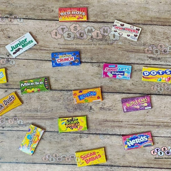 Miniature Candy - Etsy