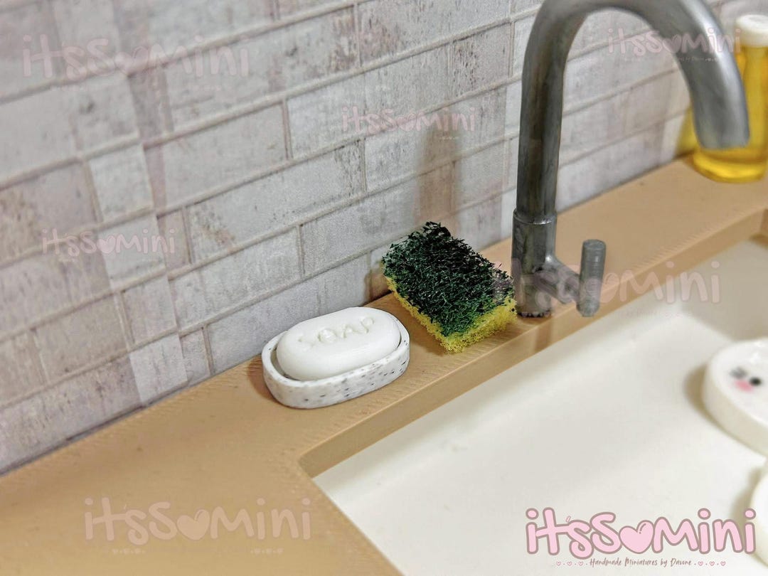Miniature 1:6 Dollhouse Bar Soap Doll Minis Hand Washing Pretend Soap ...