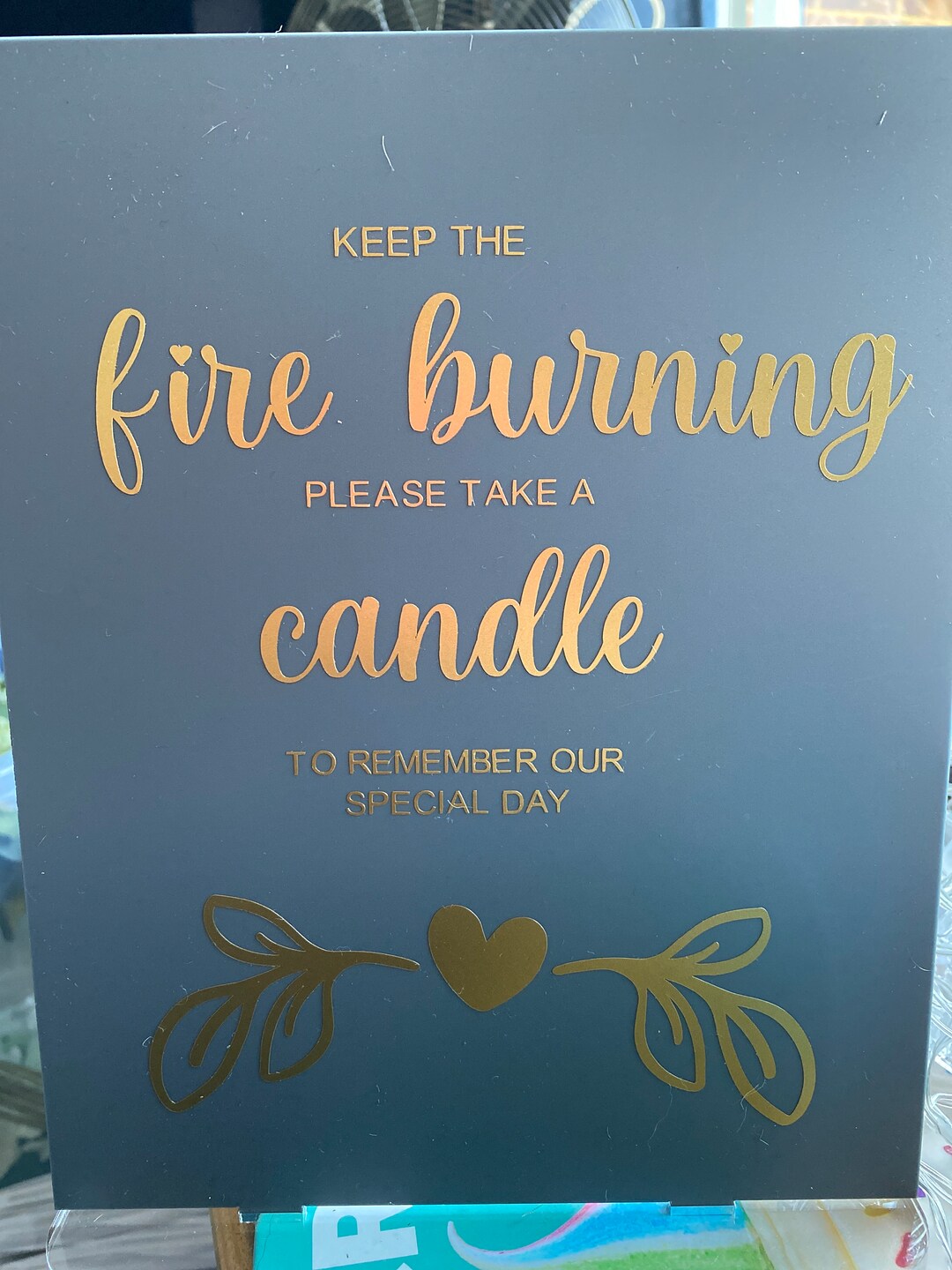 Wedding Sign. Keep the Fire Burning - Etsy
