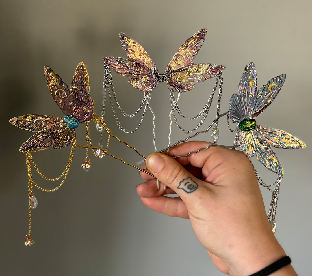 Fairy Wing Hair Pin - Etsy
