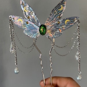 Fairy Wing Hair Pin - Etsy