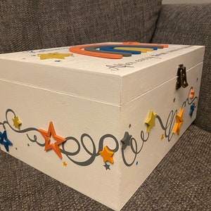 Rainbow Keepsake Box - Etsy