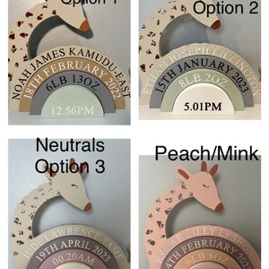 Engraved Stacking Giraffe - Etsy