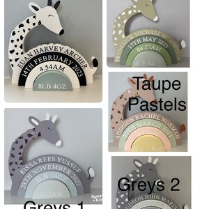 Engraved Stacking Giraffe - Etsy