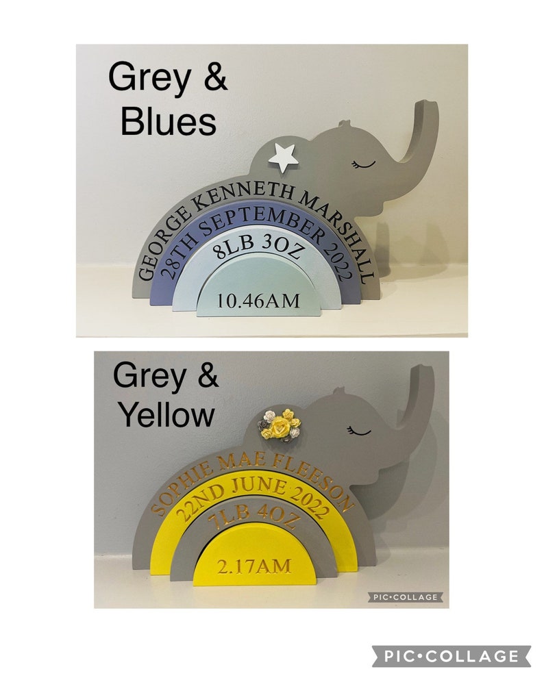 Engraved Stacking Elephant - Etsy UK