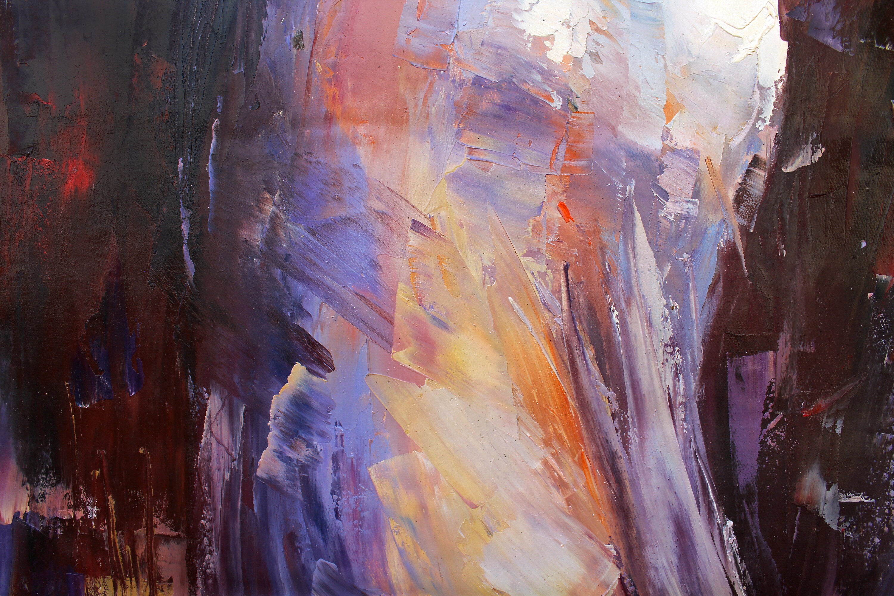 CUSTOM Art Painting, Back View Painting, Original Oil Art on Vertical ...