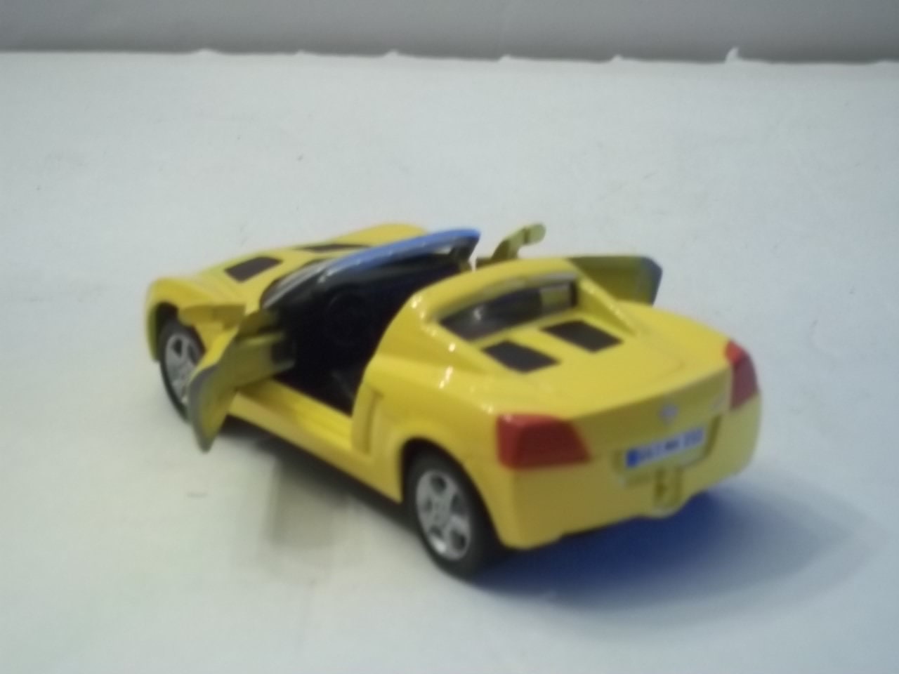 Push & Pull Toys Toys Yellow Opel Speedster die-cast vehicle 135th ...