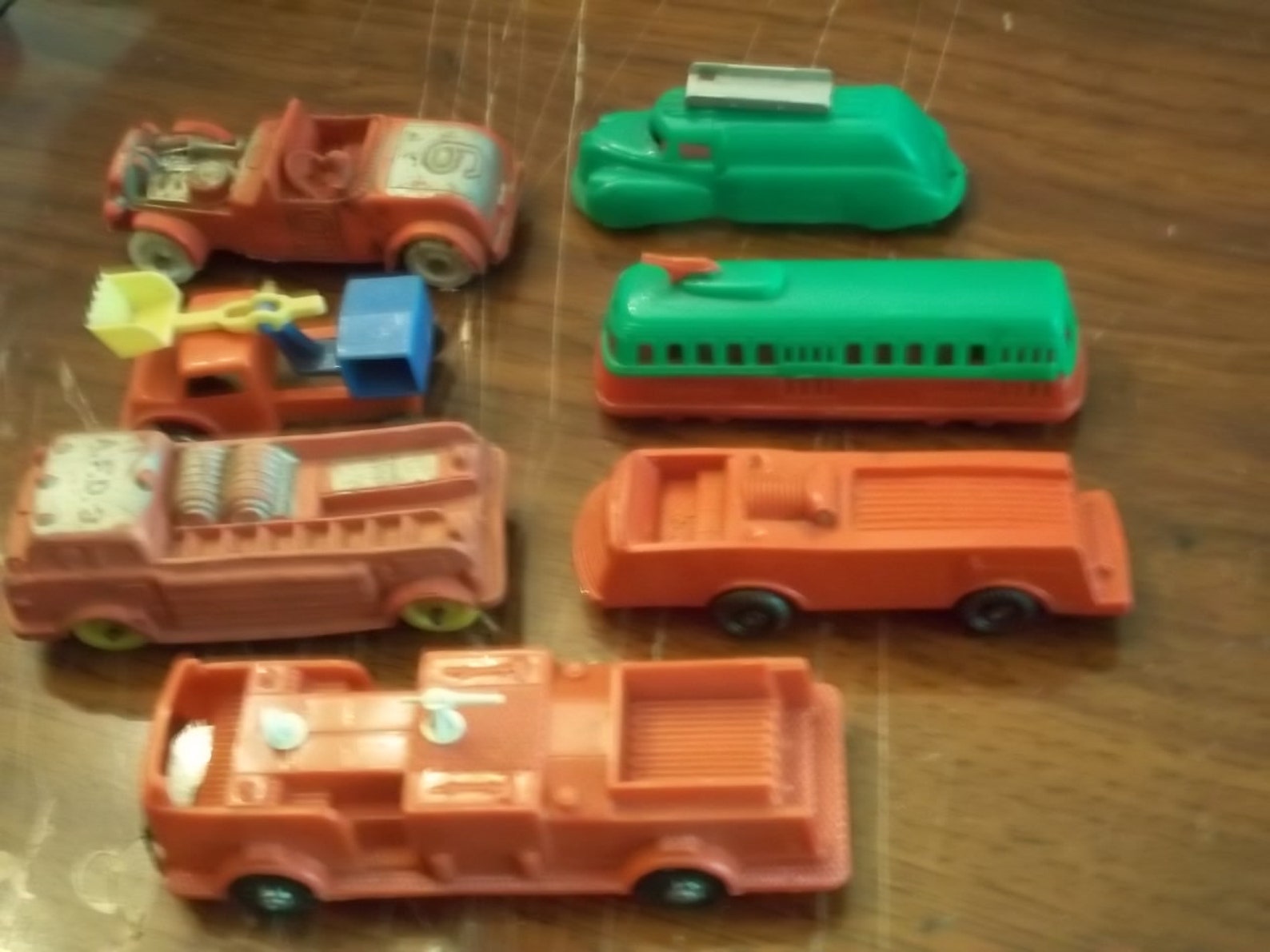 7 Vintage 1950s to 1960s plastic toy cars Plasticville | Etsy