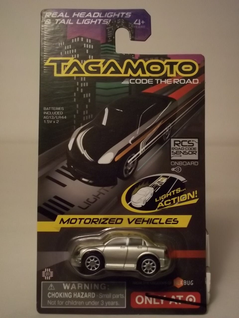 Toys & Games Miniature Toys MIP Tagamoto Code Silver Fox 107 motorized ...