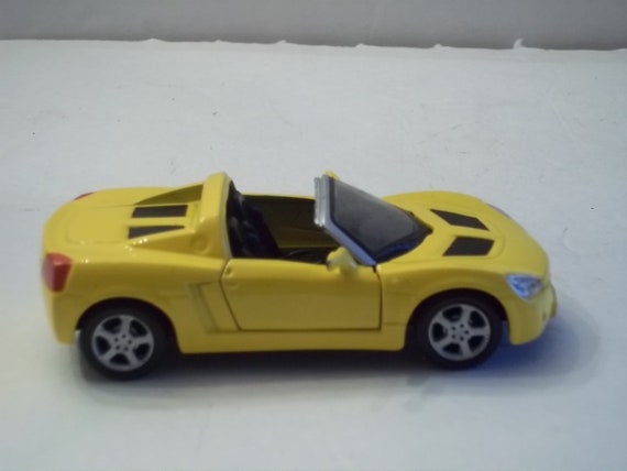 Push & Pull Toys Toys Yellow Opel Speedster die-cast vehicle 135th ...