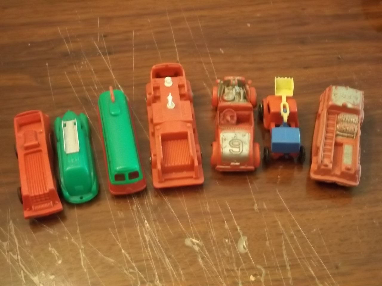 7 Vintage 1950s to 1960s plastic toy cars Plasticville | Etsy
