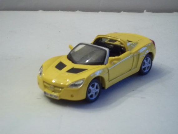 Push & Pull Toys Toys Yellow Opel Speedster die-cast vehicle 135th ...