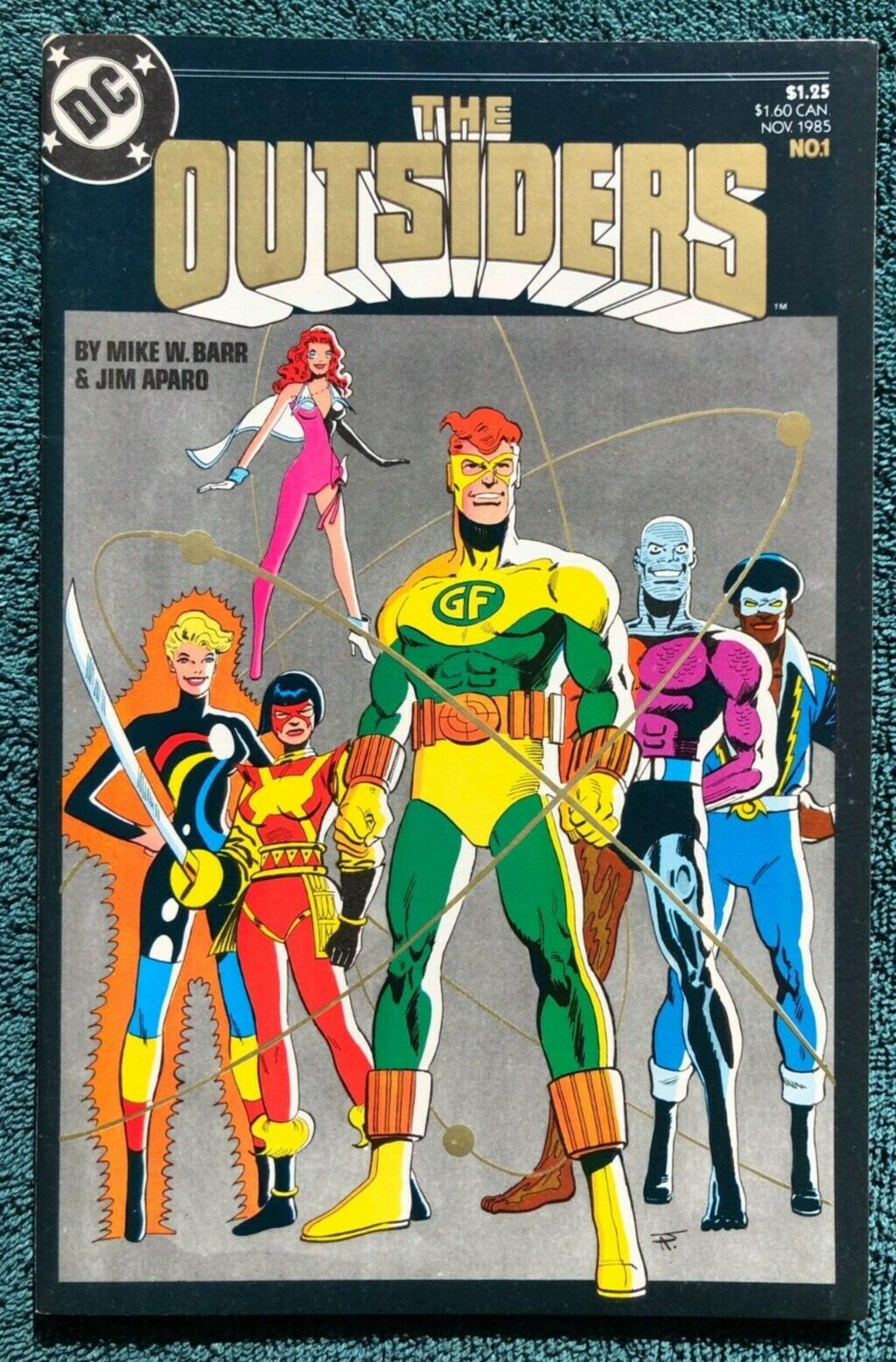 The Outsiders No. 1 1985 comic book by DC G-VG | Etsy