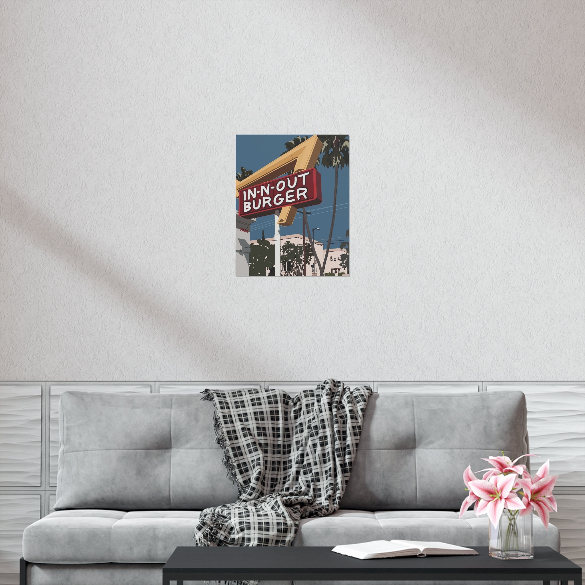 In-n-out Burger Poster - Etsy