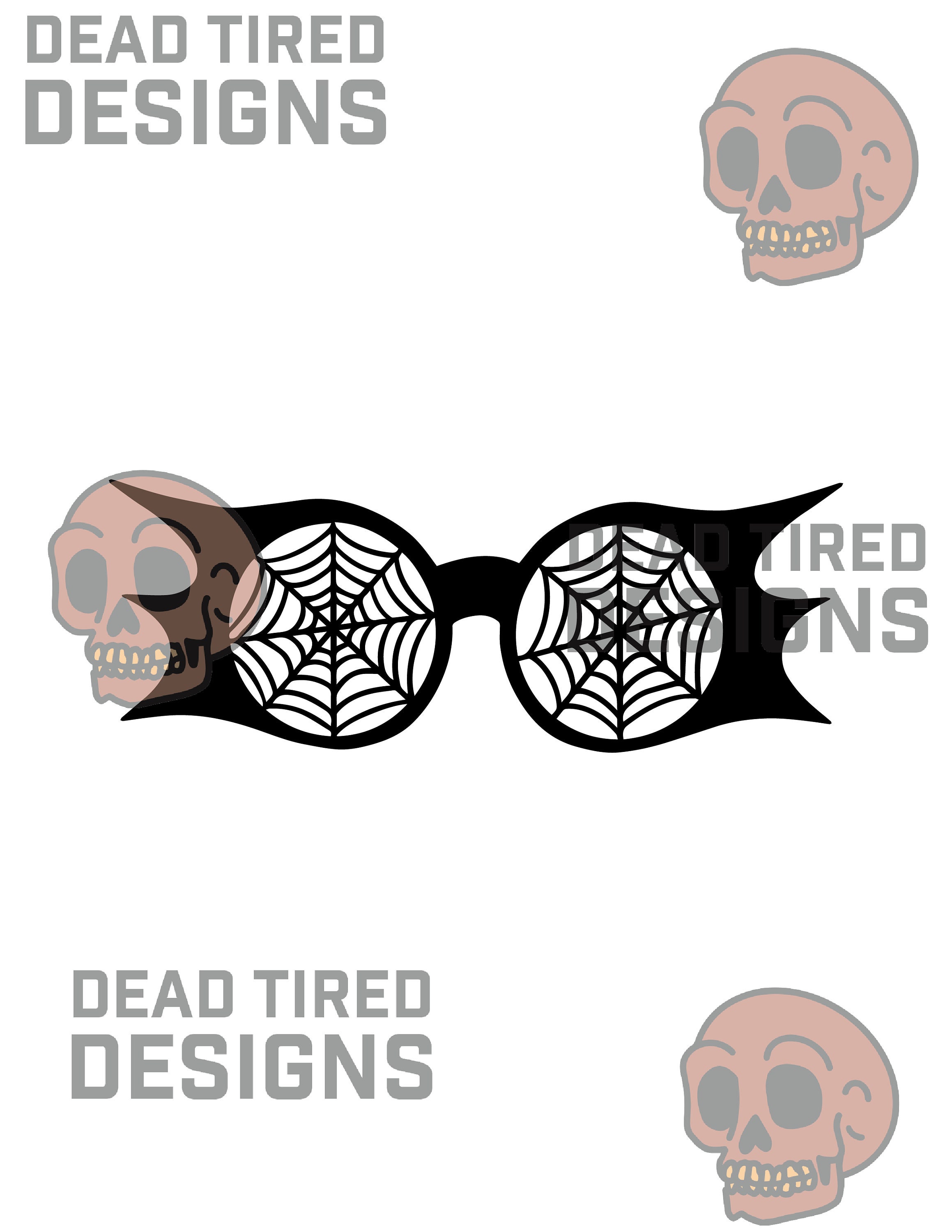 Summerween SVG, Beach Goth SVG, Dead Tired Designs - Etsy