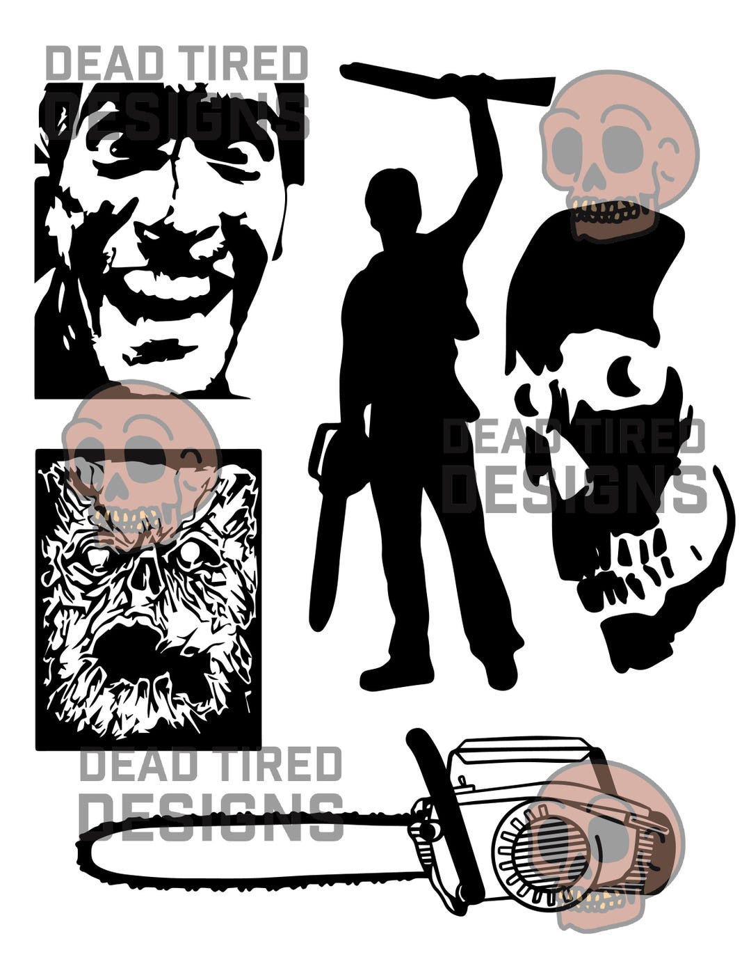 Evil Dead Sheet SVG, Bruce Campbell SVG, Halloween SVG, Dead Tired ...