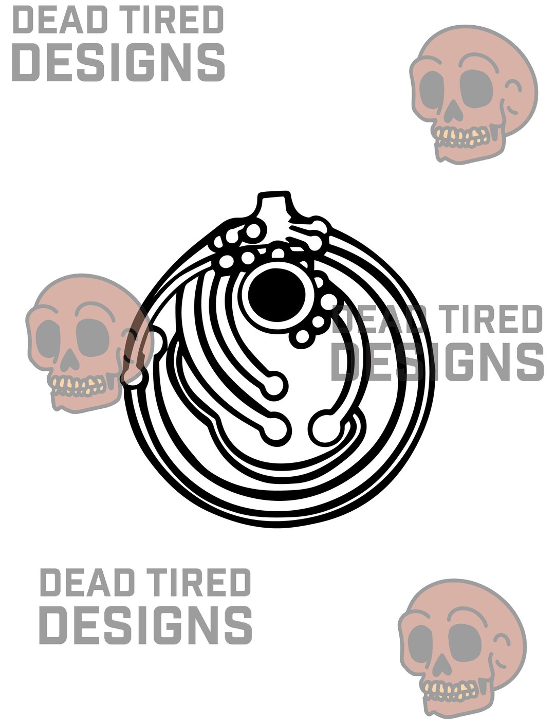 Elena Necklace SVG, Vampire Diaries SVG, Tv Show SVG, Dead Tired ...