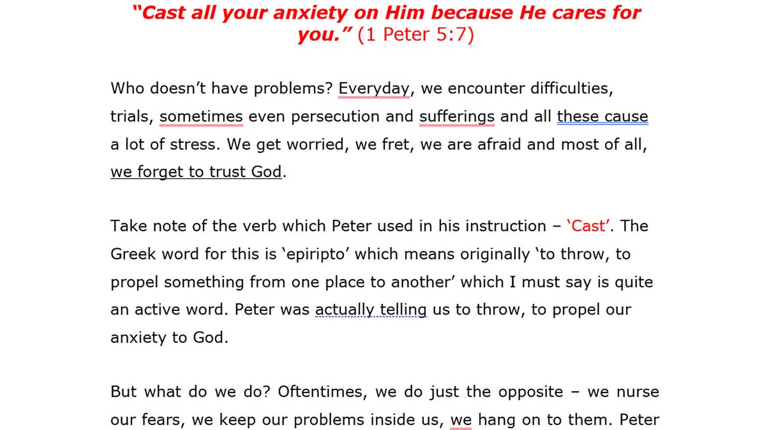 Bible Verse Coloring Page With Verse Explanation & Life Application ...