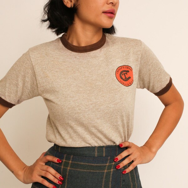 80s Ringer Tshirt - Etsy