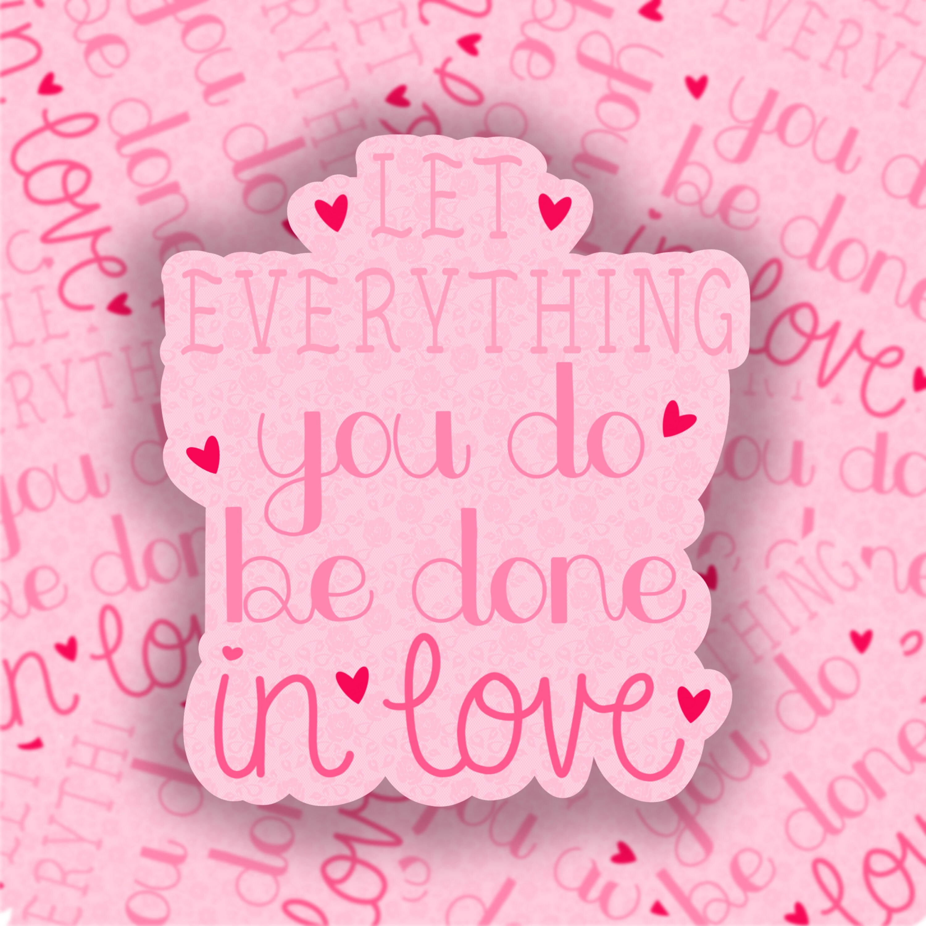 Love sticker Relationship sticker Inspirational sticker | Etsy