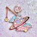 Star Catcher Enamel Pin, Kawaii Anime Girl Lapel Pin, Cute Trippy Hat ...
