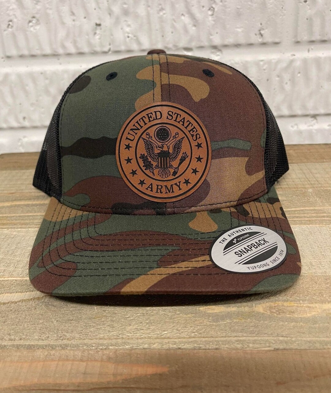 Army Seal USAR United States Military Seal Trucker Hat Genuine ...