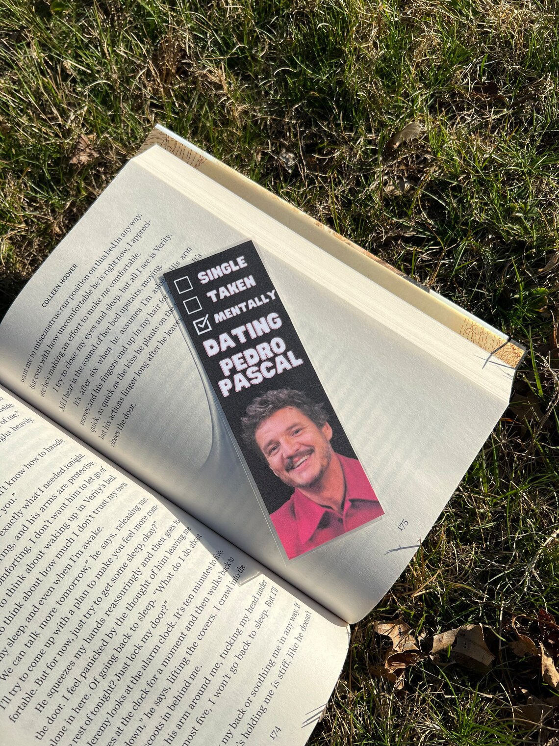 Pedro Pascal Bookmark Actor Pedro Pascal Bookmark Daddy - Etsy