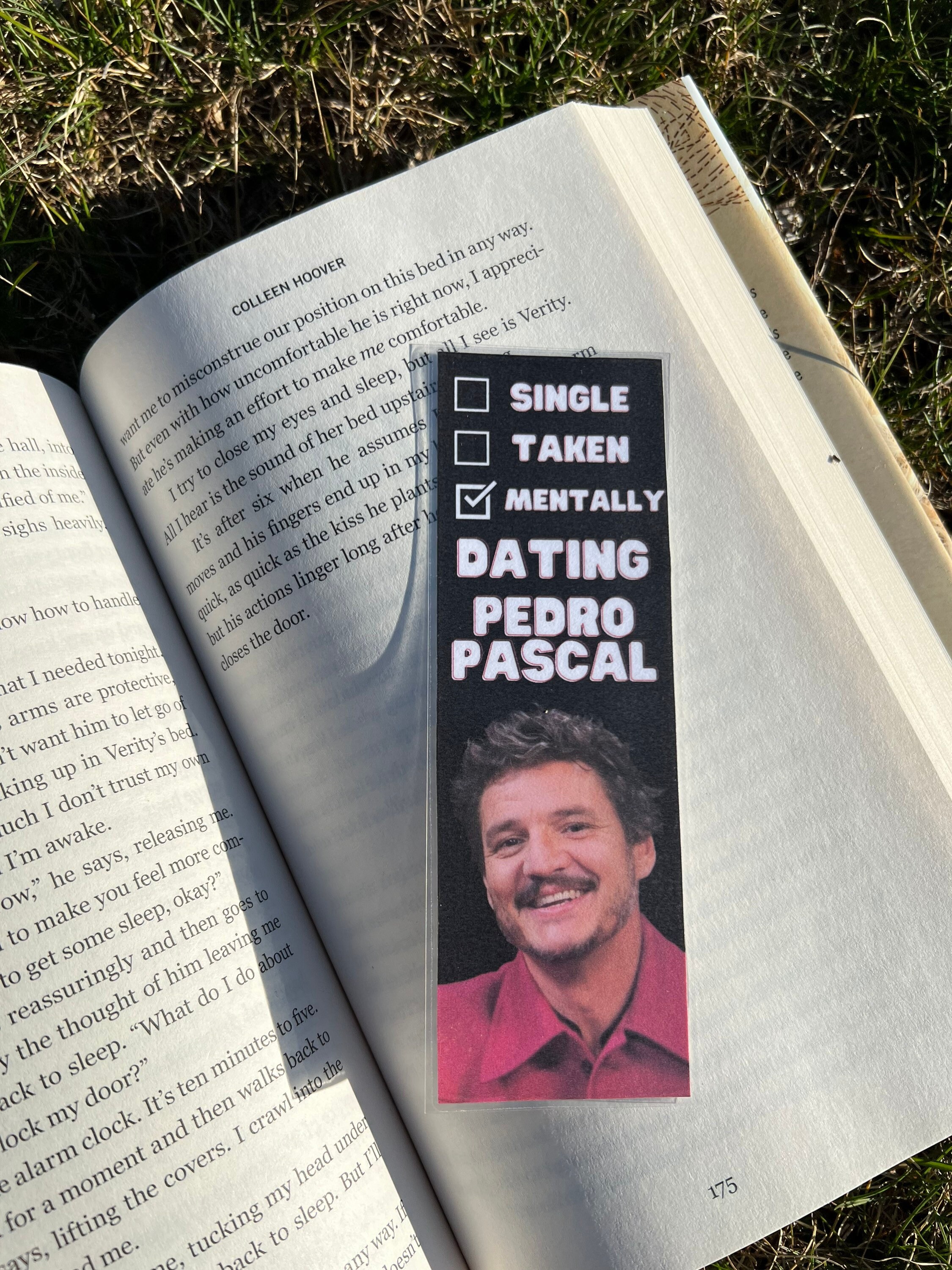 Pedro Pascal Bookmark Actor Pedro Pascal Bookmark Daddy - Etsy