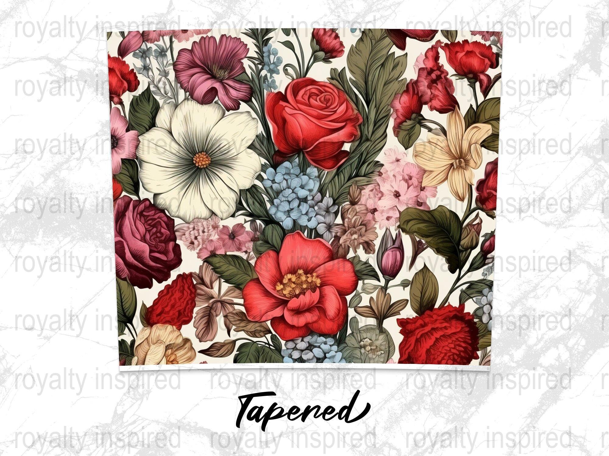 Vintage Floral Digital Paper, Victorian Roses Printable, Scrapbook ...